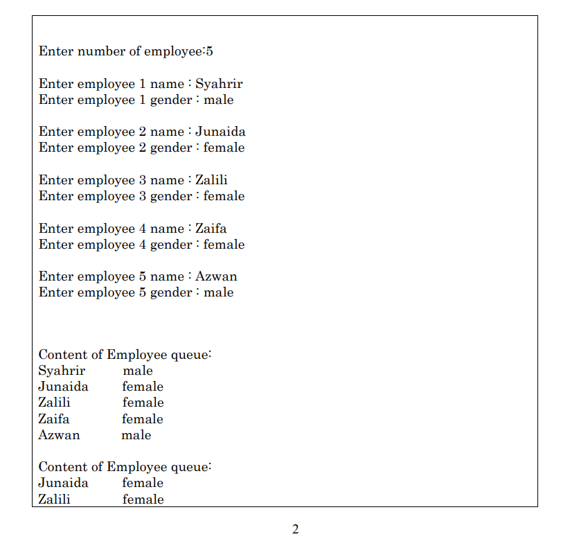 Solved USE programming language c Figure 1 is an output for | Chegg.com