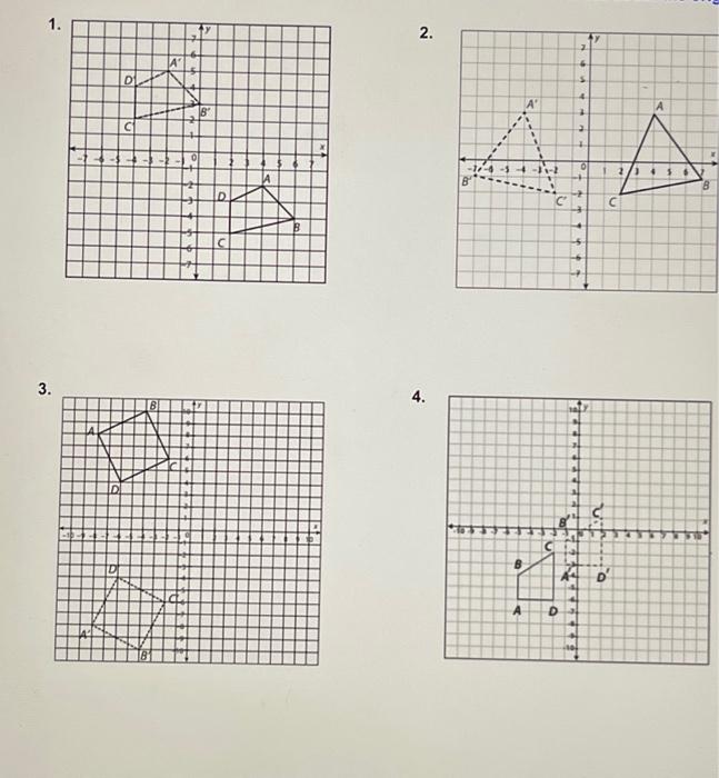 Solved 1. 2. 3. 4. | Chegg.com