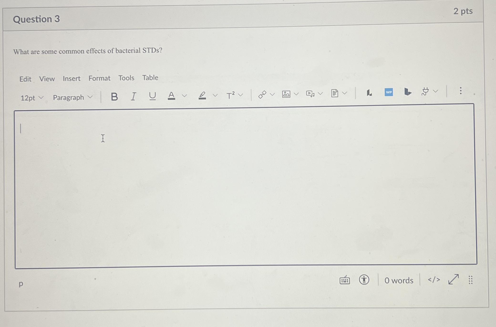 Solved Question 32 ﻿ptsWhat are some common effects of | Chegg.com