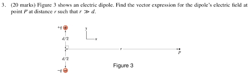 Solved 해답을 구하는 방법 ﻿(20 ﻿marks) ﻿Figure 3 ﻿shows an electric | Chegg.com
