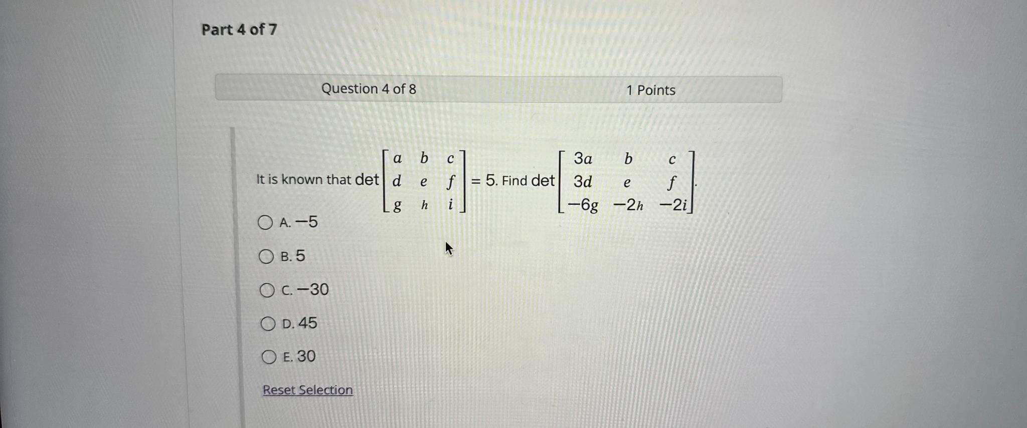 Solved Part 4 of 7Question 4 of 81 PointsIt is known that | Chegg.com Solved Part 4 of 7Question 4 of 81 PointsIt is known that | Chegg.com