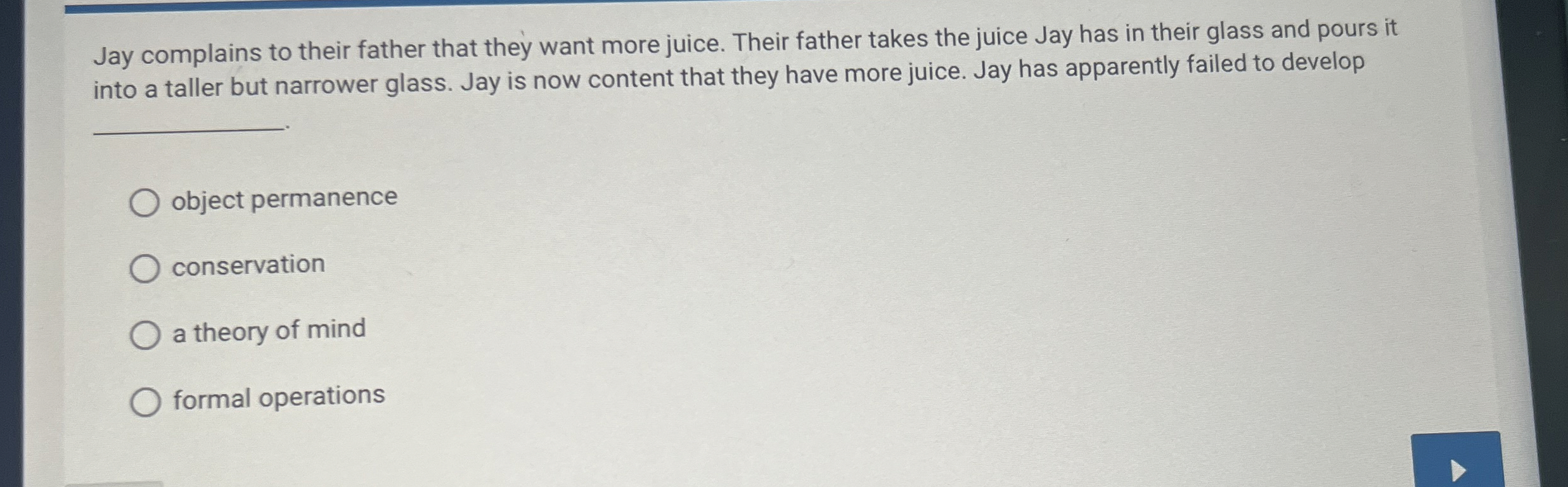 Solved Jay complains to their father that they want more | Chegg.com