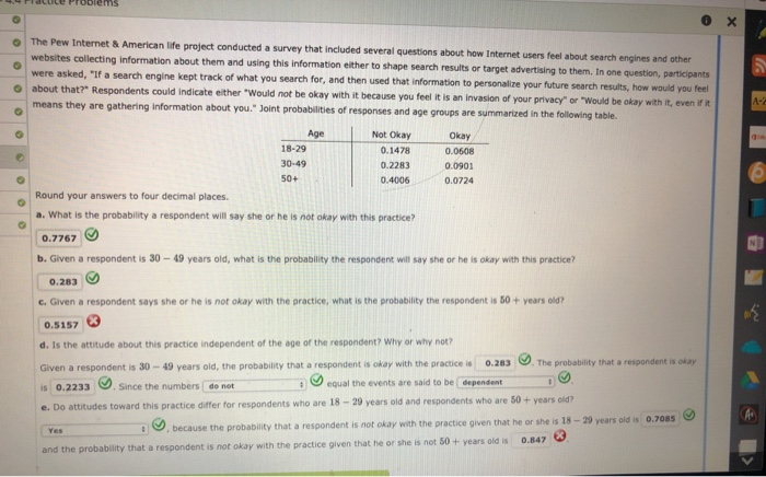 Solved х o The Pew Internet & American life project | Chegg.com