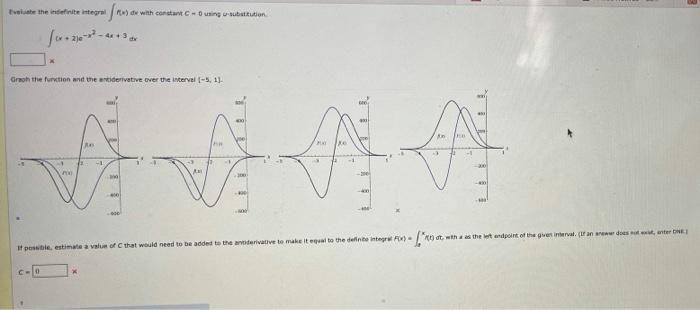 Solved tite the incetinite integral .fm w with constant | Chegg.com