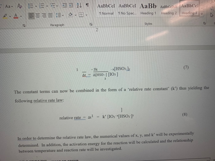 Solved Can you please tell me how do we solve relative rate | Chegg.com