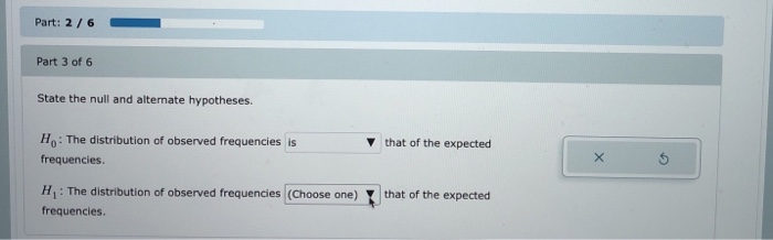 Solved For the following observed and expected frequencies: | Chegg.com