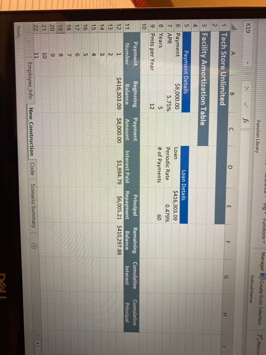 Solved 27 Use the CUMIPMT function in cell G12 to calculate | Chegg.com