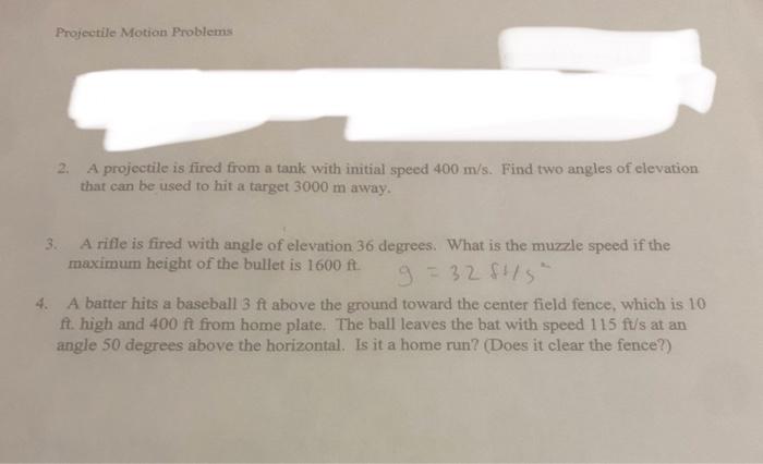 Solved please do mumber 3 and 4 and show work | Chegg.com