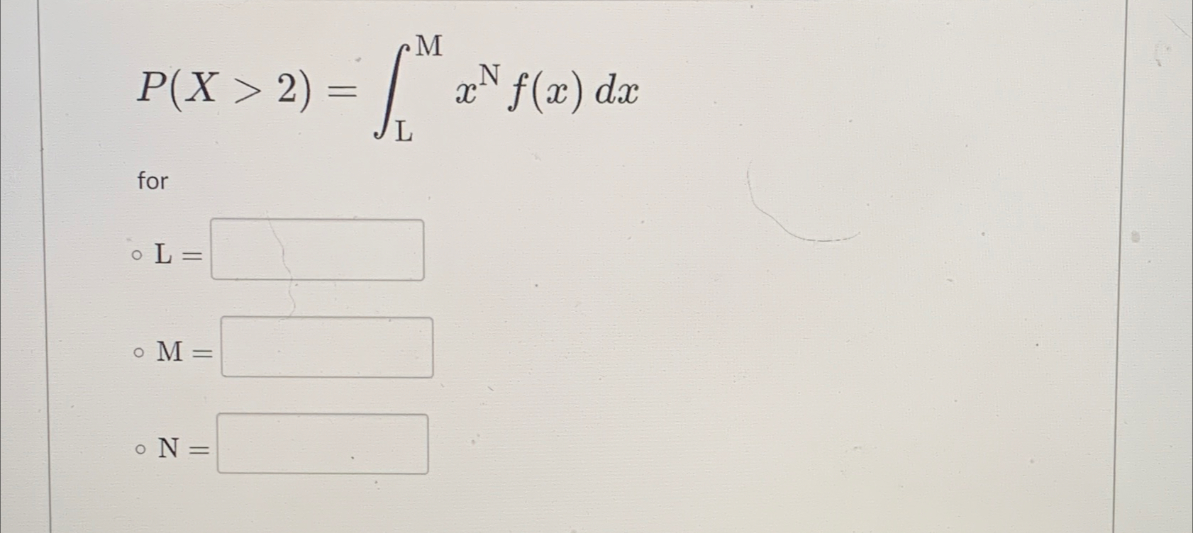 Consider A Continuous Random Variable X ﻿with F X 0