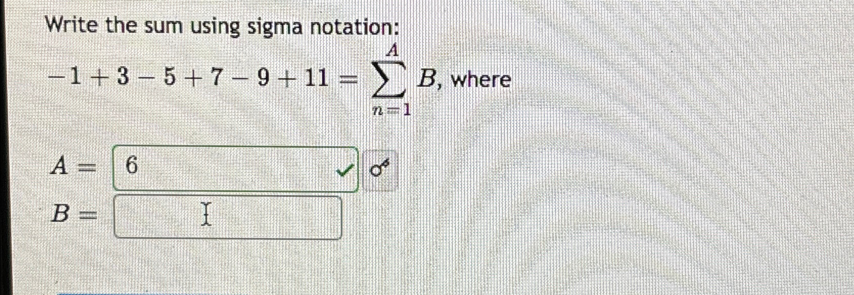 Solved Write the sum using sigma | Chegg.com
