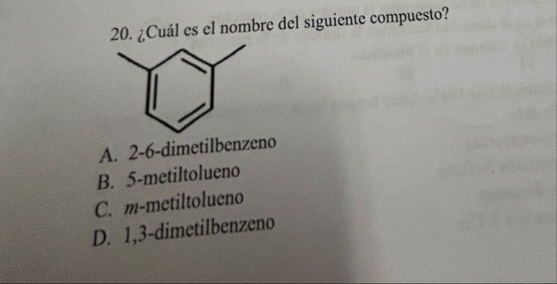 Solved Cuál es el nombre del siguiente | Chegg.com