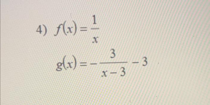 Solved Describe the transformations necessary to transform | Chegg.com