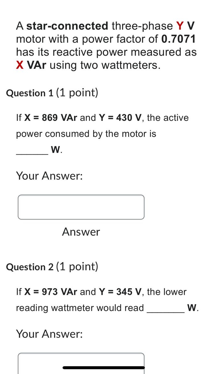 Solved solve my nuestionA star-connected three-phase Y V | Chegg.com