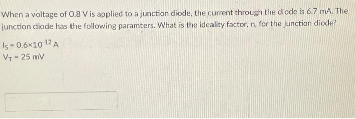Solved Determine I3 in mA. Use the CVD model. VA=6 | Chegg.com