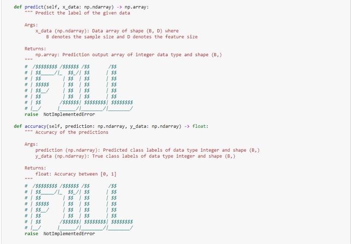 Solved a learning from data question:design a classifier | Chegg.com