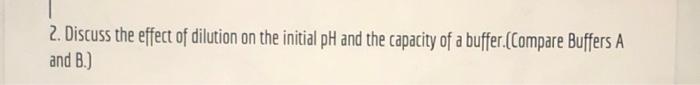 Solved (Cacid) Experiment 10 Buffers and Buffer Capacity | Chegg.com