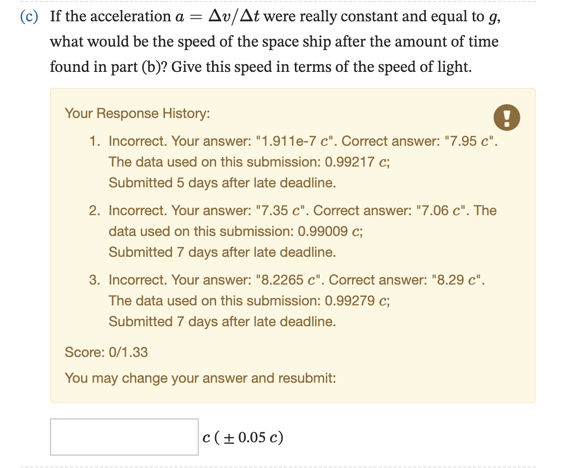 NEED HELP W PART C. ﻿please do not round or estimate. | Chegg.com