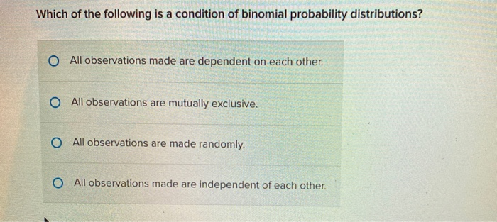 Solved Select the following statement that describes | Chegg.com