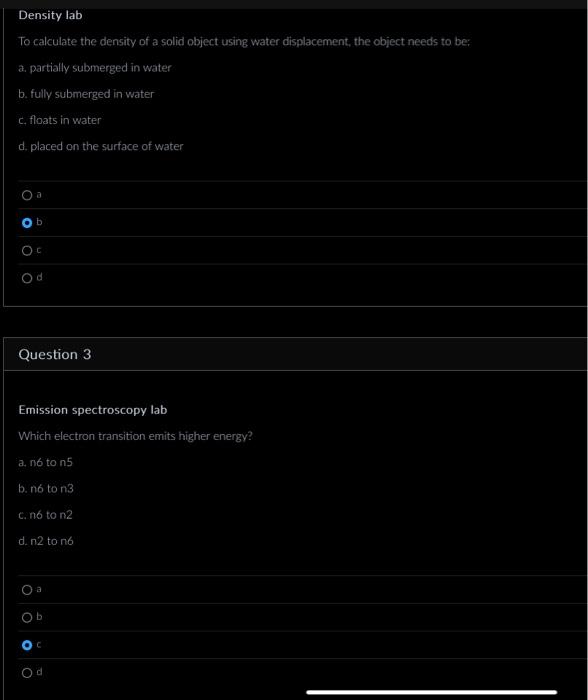 Solved Density lab To calculate the density of a solid | Chegg.com