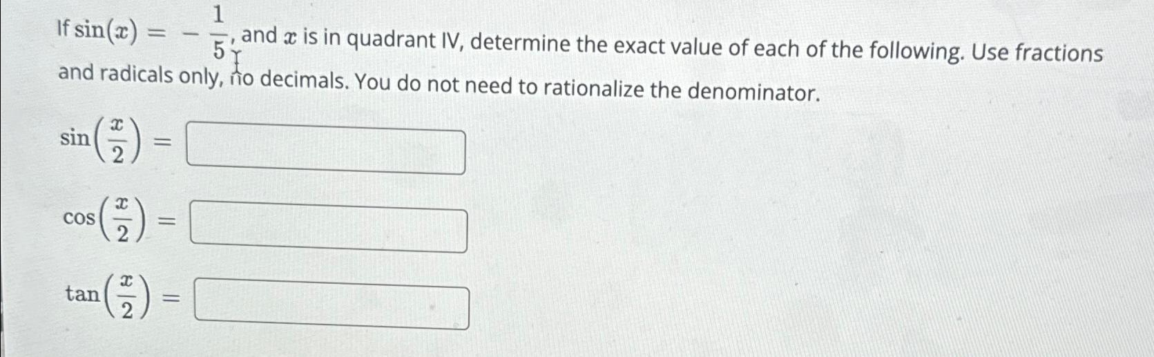 Solved and radicals only, nio decimals. You do not need to | Chegg.com