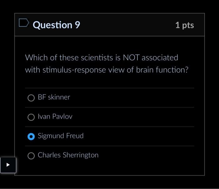 Solved Question 9 1 pts Which of these scientists is NOT | Chegg.com