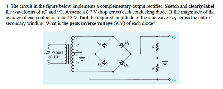 4. ﻿The circuit in the figure below implements a | Chegg.com
