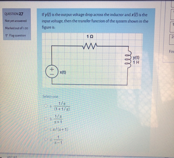 Solved QUESTION 21 The given graph can be drawn by the | Chegg.com