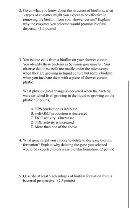 1. Consider the following experiment: 2 different B. | Chegg.com