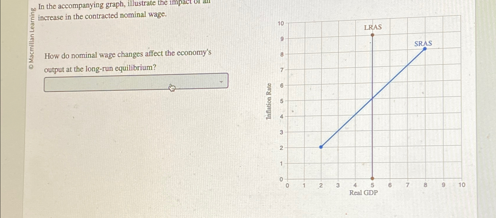 Solved increase in the contracted nominal wage.How do | Chegg.com