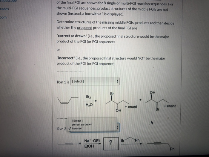 Solved radescope rades of the final FGI are shown for 8 | Chegg.com