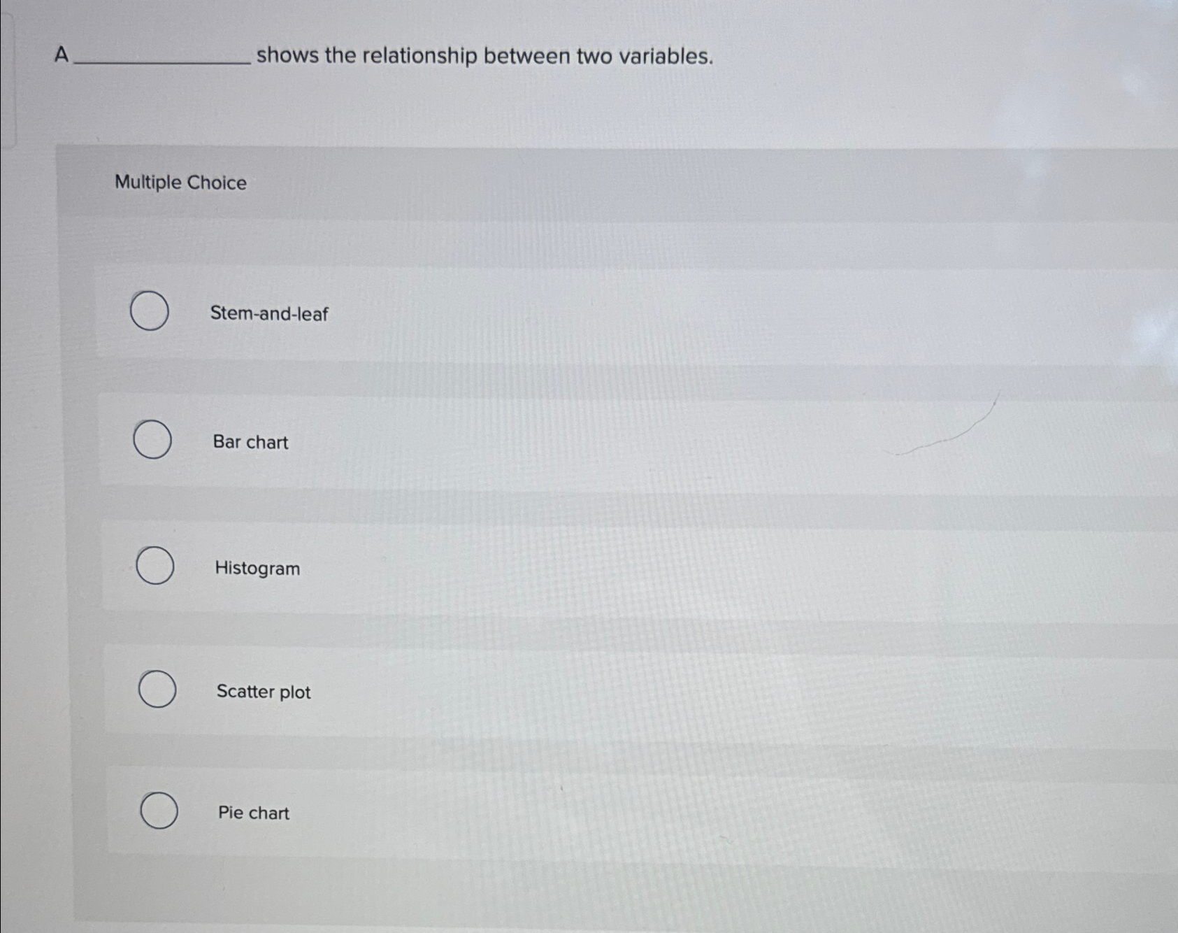 Solved Ashows the relationship between two | Chegg.com