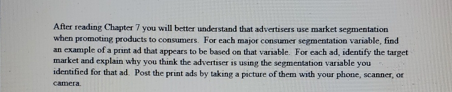 Solved After reading Chapter 7 ﻿you will better understand | Chegg.com