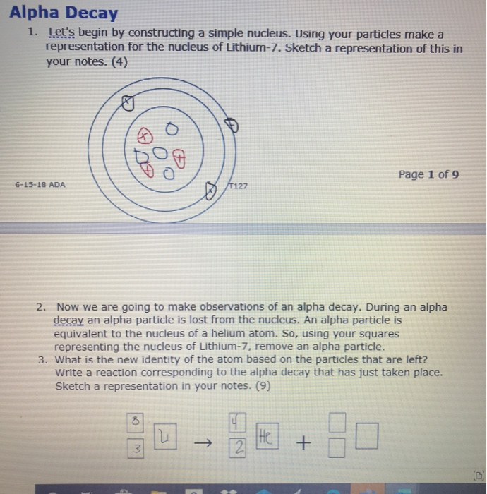 Solved Positron Emission 7. Using the appropriate number of | Chegg.com