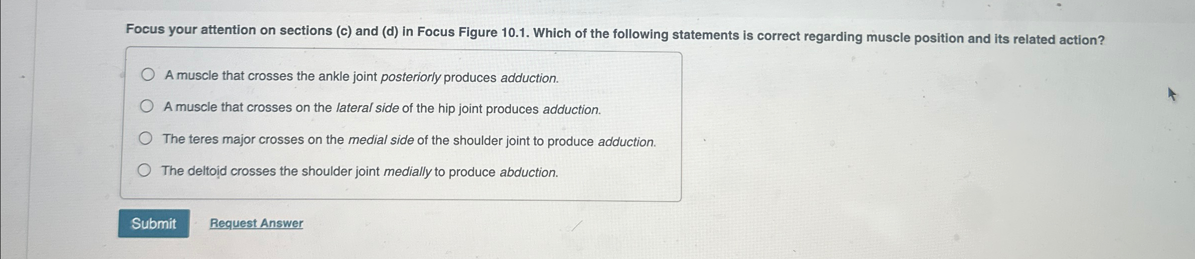 Solved Focus your attention on sections (c) ﻿and (d) ﻿in | Chegg.com