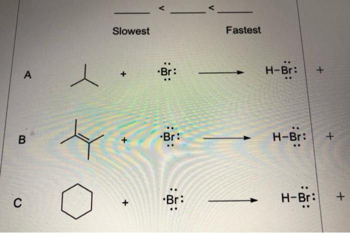 Solved The critical step in photochemical bromination is | Chegg.com