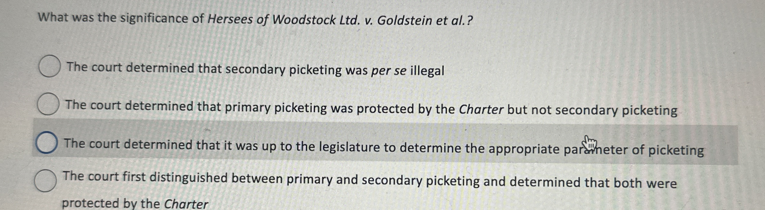 Solved What was the significance of Hersees of Woodstock | Chegg.com