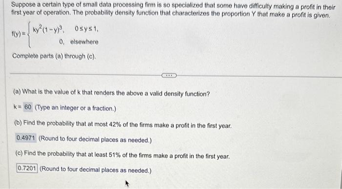 Solved Suppose a certain type of small data processing firm | Chegg.com