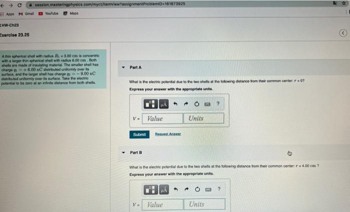 Solved session, masteringphysics.com/myct/terview assignment | Chegg.com