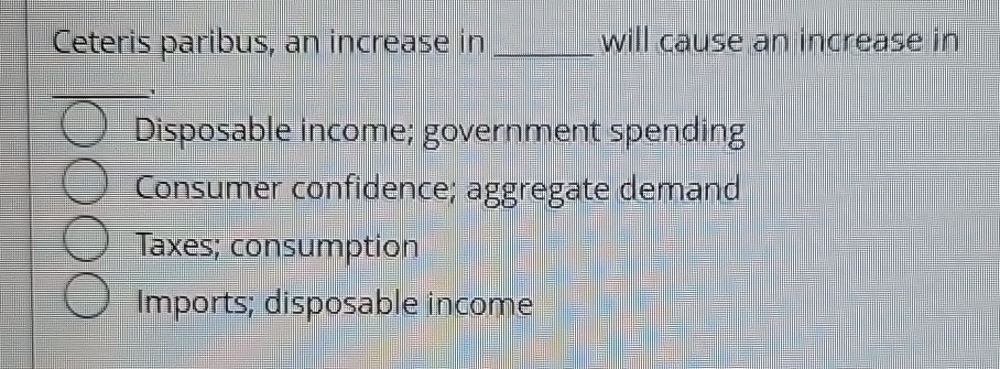 Solved Ceteris paribus, an increase in q, ﻿will cause an | Chegg.com