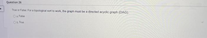 Solved In the following graph, using the source removal | Chegg.com