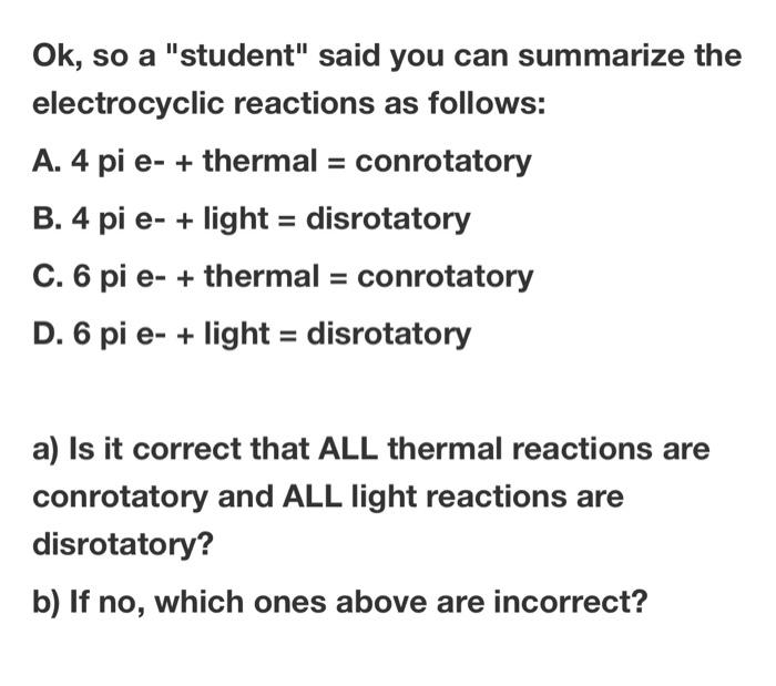 Solved Ok, so a "student" said you can summarize the | Chegg.com