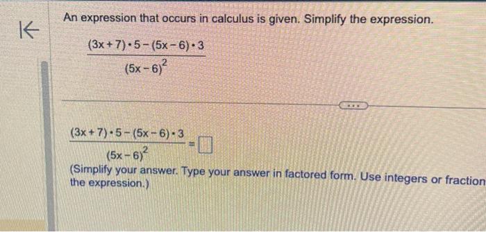 Solved An expression that occurs in calculus is given. | Chegg.com