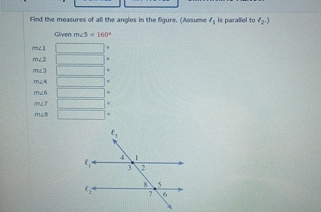 Solved Find the measures of all the angles in the figure. | Chegg.com