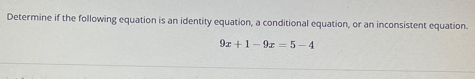Solved Determine if the following equation is an identity | Chegg.com