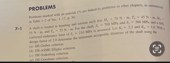 Solved Problems marked with an asterisk (∗) are linked to | Chegg.com
