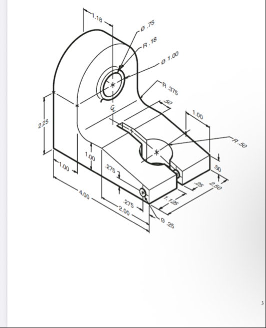 Create a SolidWorks drawing.In your SolidWorks | Chegg.com