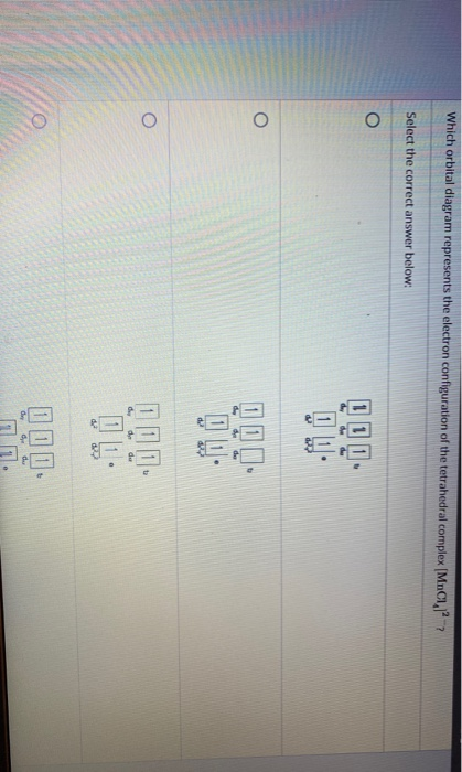 Solved which orbital diagram represents the electron | Chegg.com