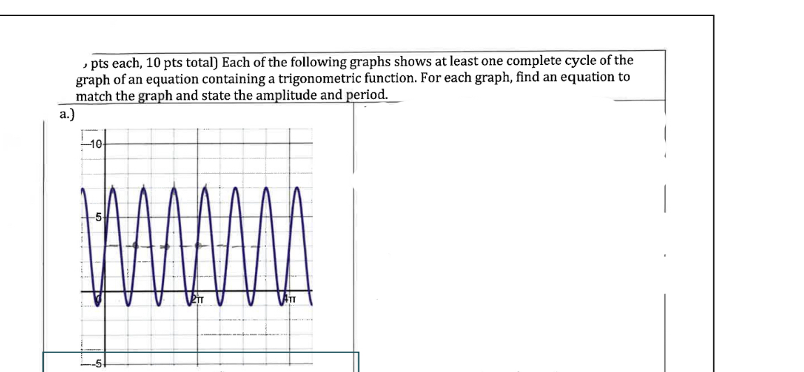 pts each, 10 ﻿pts total) ﻿Each of the following | Chegg.com