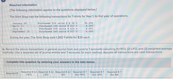 Solved Record the above transactions in general journal form | Chegg.com