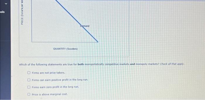 Solved Given the profit-maximizing choice of output and | Chegg.com